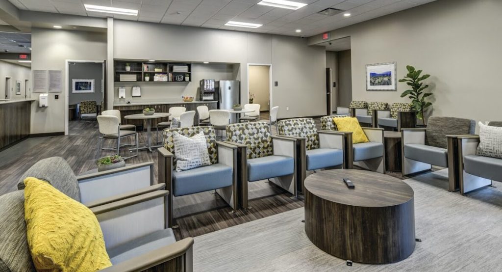How a Commercial Interior Designer Chooses Furniture for a Waiting Room ...